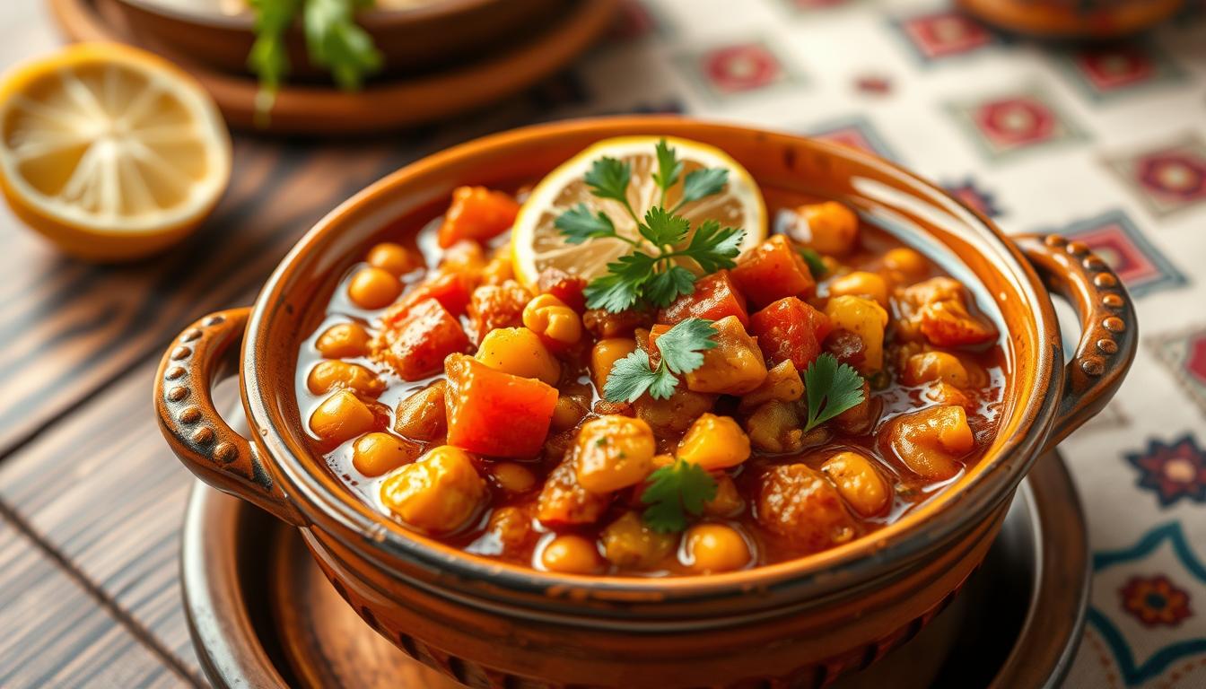 Vegan Moroccan Stew: A Hearty Crockpot Recipe
